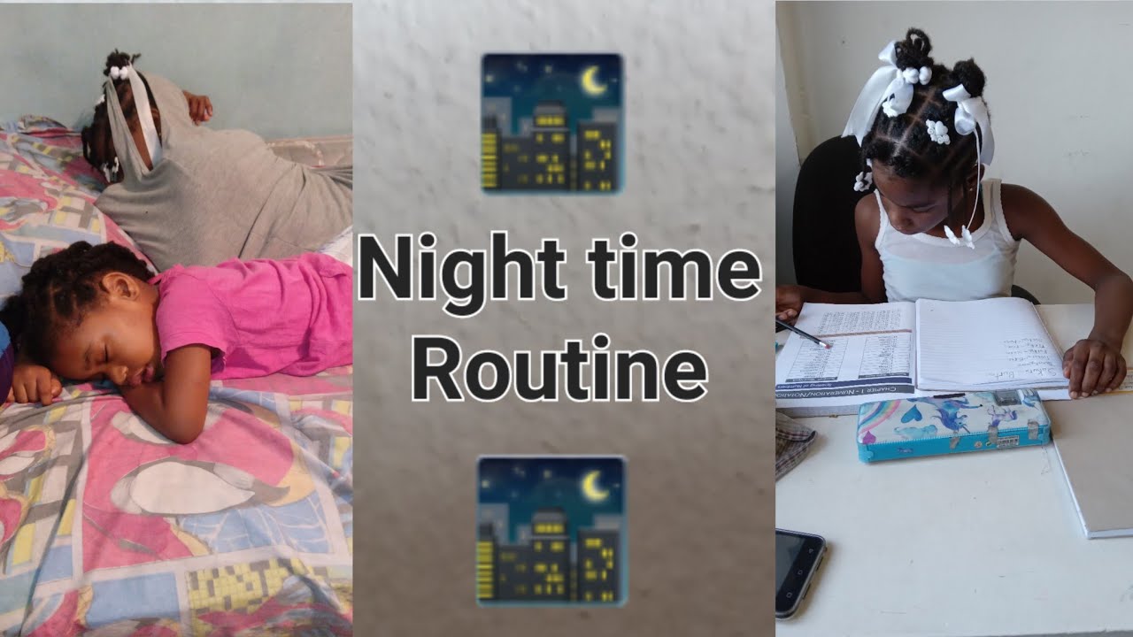 Night Time Routine With 3 Kids | School Night Routine - YouTube