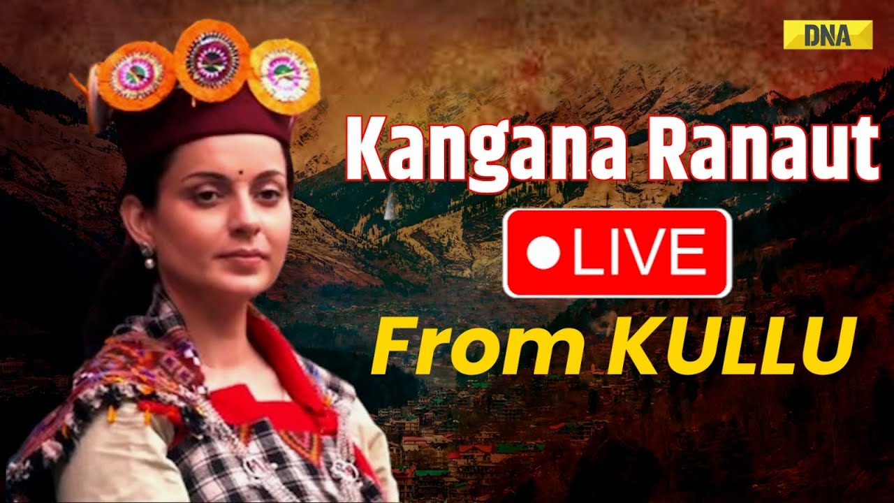 Live | Actor-Turned-Politician Kangana Ranaut Attends Election Campaign ...