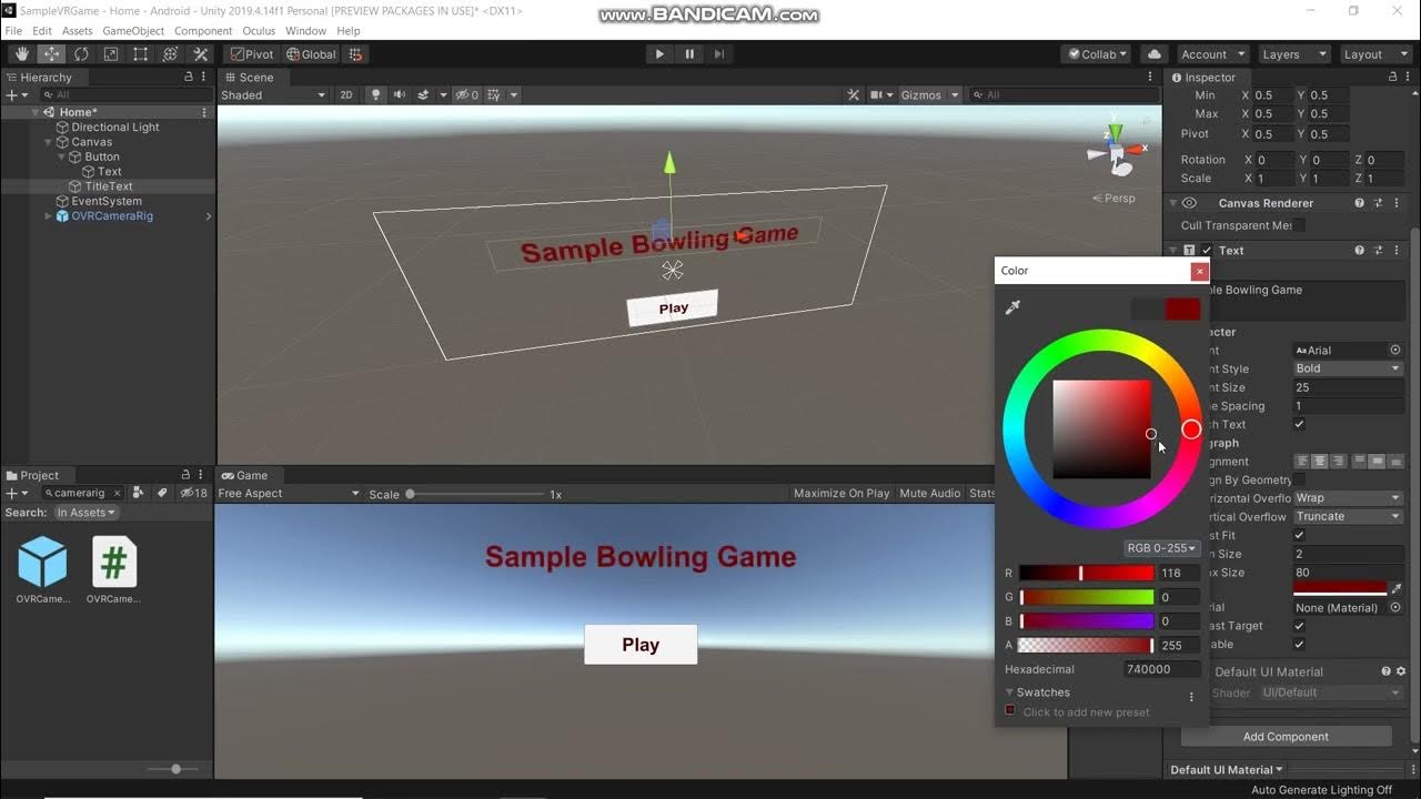 08 Adding Additional Scenes Part 1 | VR Bowling Game with Unity and Oculus Quest 2 - YouTube