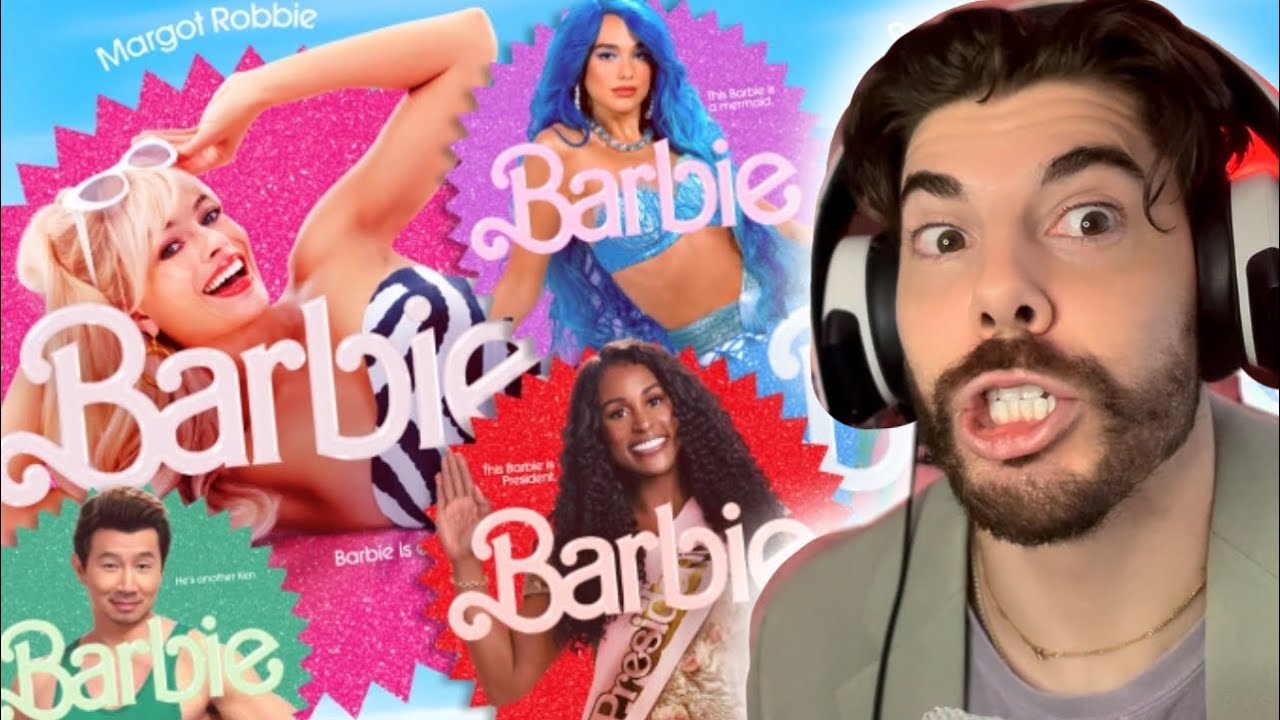 BARBIE TRAILER REACTION! 😳 - YouTube