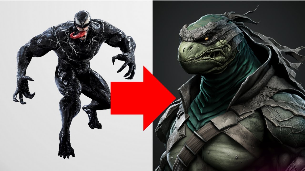 ⚡ AVENGERS NINJA TURTLES SUPERHEROES all Characters | MARVEL - YouTube