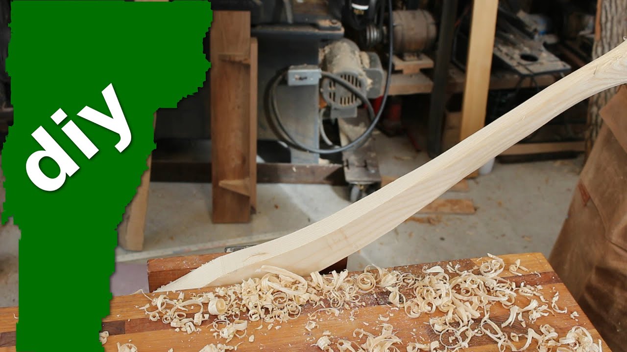 Making a handle for an old Ax - YouTube