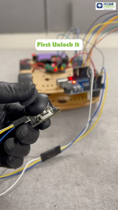 Only the Right Code Can Activate This Joystick! 🎮🔓"#roboarmy #joystick ...