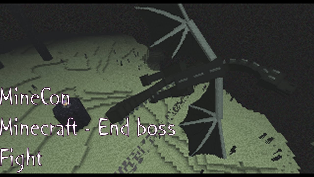 MineCon - Minecraft End Boss Fight - YouTube