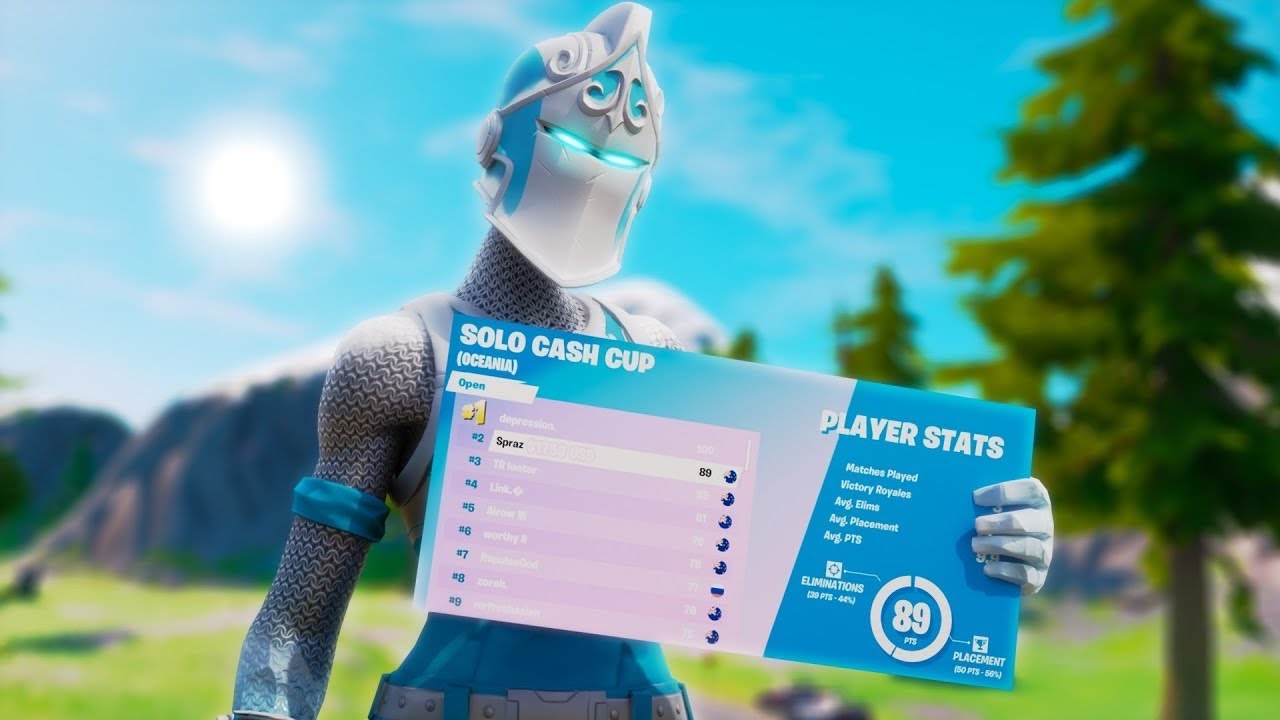 I Played the PS4 Platform Cash Cup (Fortnite Battle Royale) - YouTube