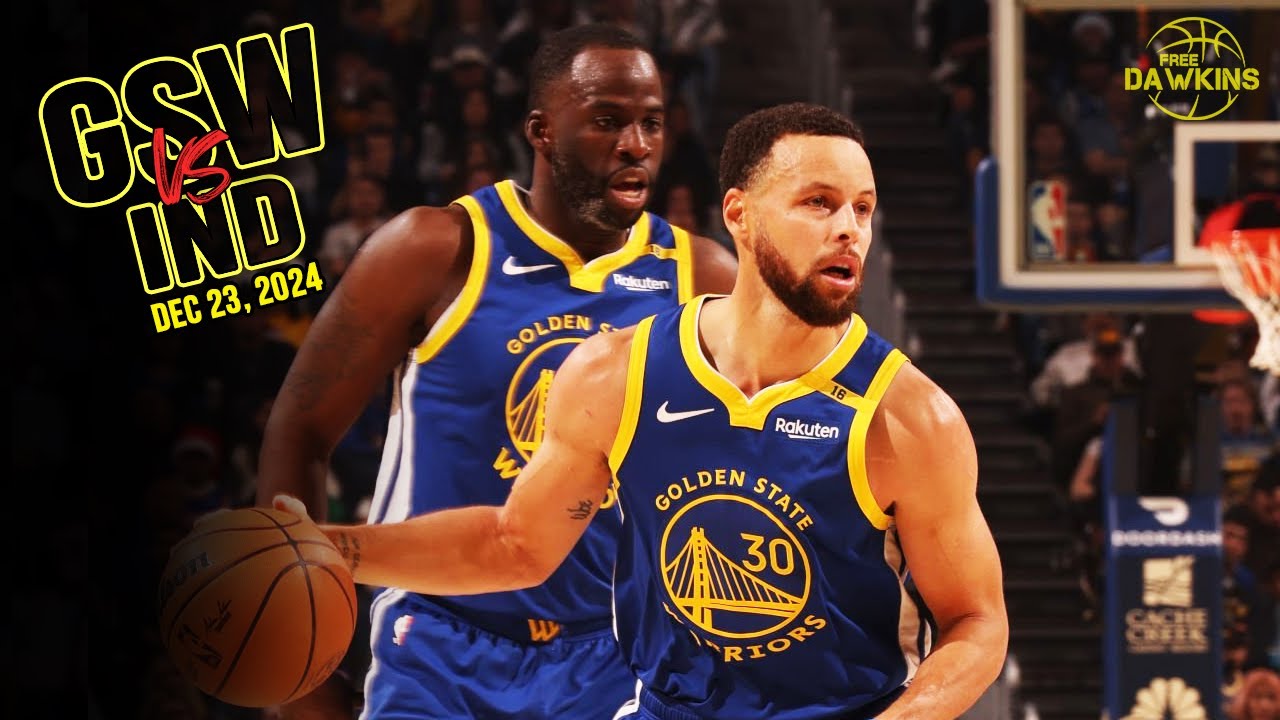 Golden State Warriors Full Team Highlights vs Pacers | Dec 23, 2024 ...