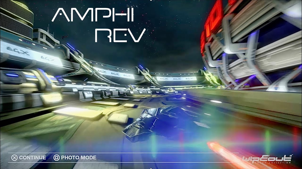 WipEout Omega | The Amphiseum Reverse | Flash Time Trial - YouTube