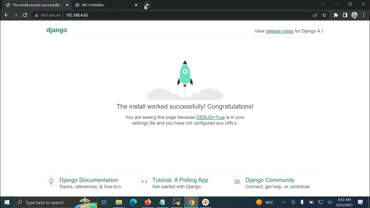 Django and phpmyadmin on Apache webserver on Ubuntu - YouTube