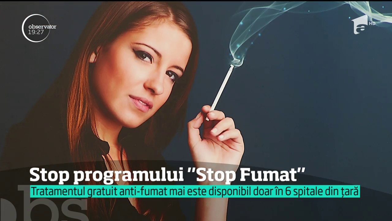 Stop programul naţional ”Stop Fumat”. Din lipsă de fonduri, la linia ...