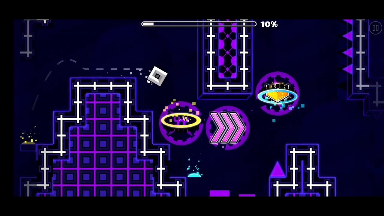 Geometry Dash Silent Circle EZ 1 часть - YouTube