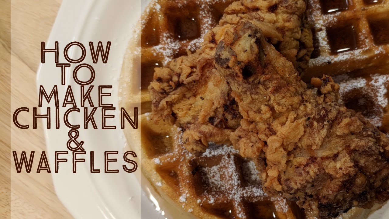 How To Make Chicken & Waffles w/ Chef Jesse Jones || Cara Di Falco ...
