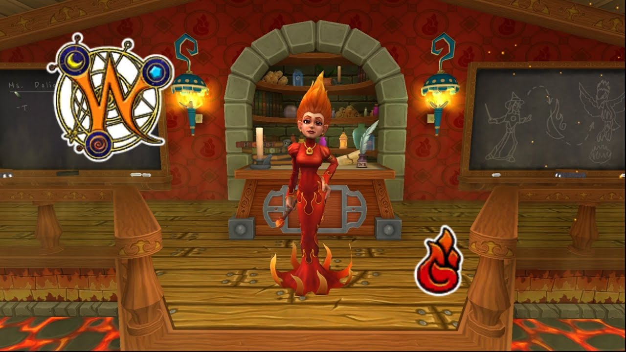 Wizard101: Rain of Fire Spell Quest - YouTube