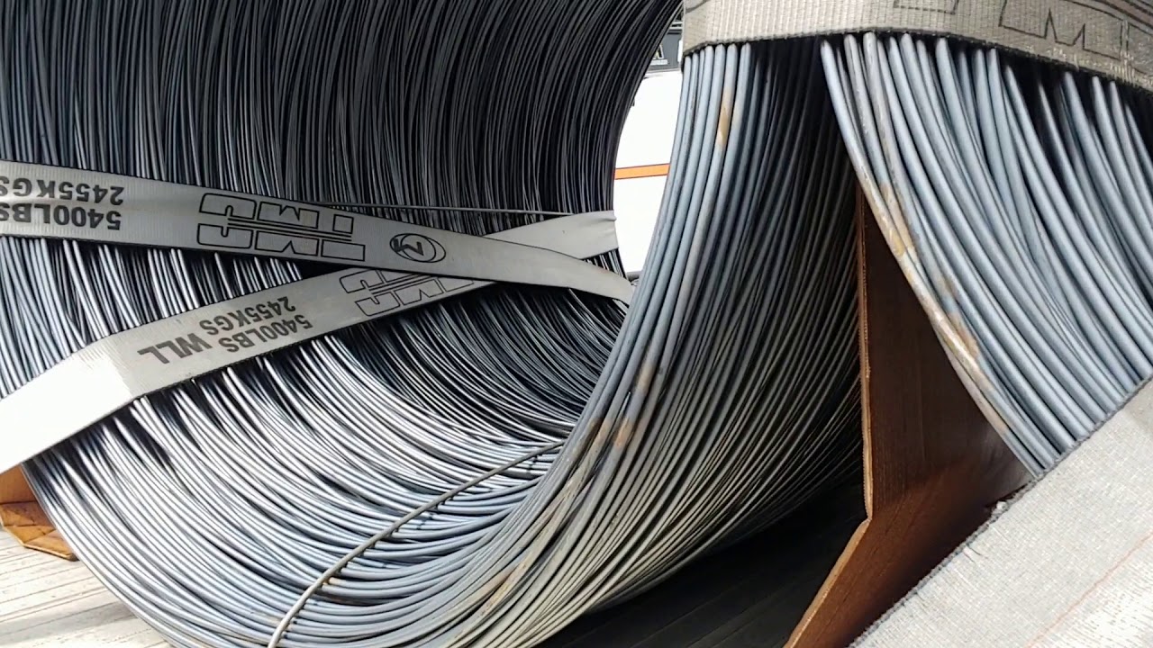 7/12/20 TMC flatbed with Steel Wire Coils - YouTube