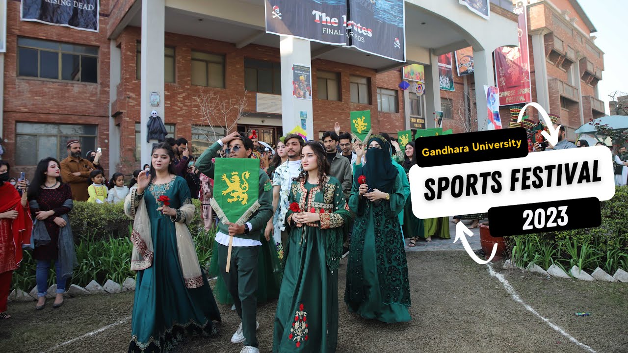 Gandhara University Sports Festival 2023 - YouTube