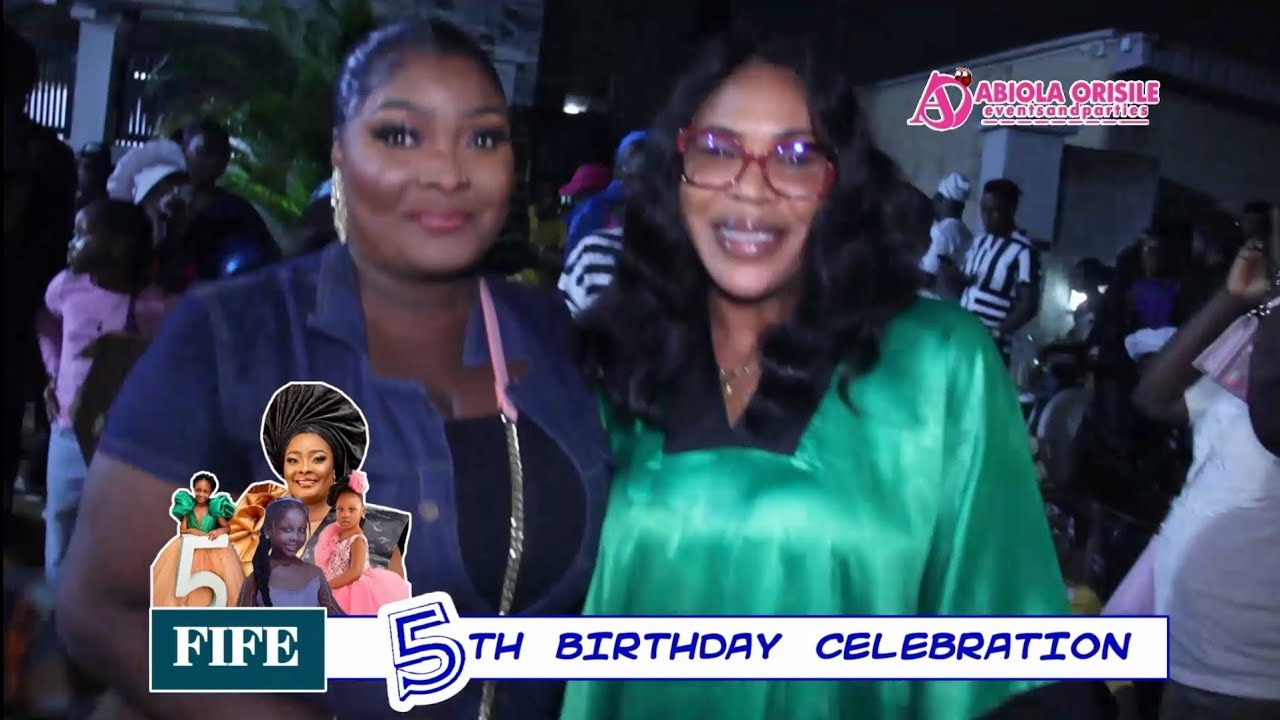 FATHIA BALOGUN SHINES BRIGHT AT RONKE ODUSANYA'S DAUGHTER FIVE YEARS ...