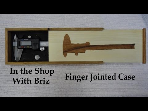 Digital Caliper Wooden Case Build - YouTube
