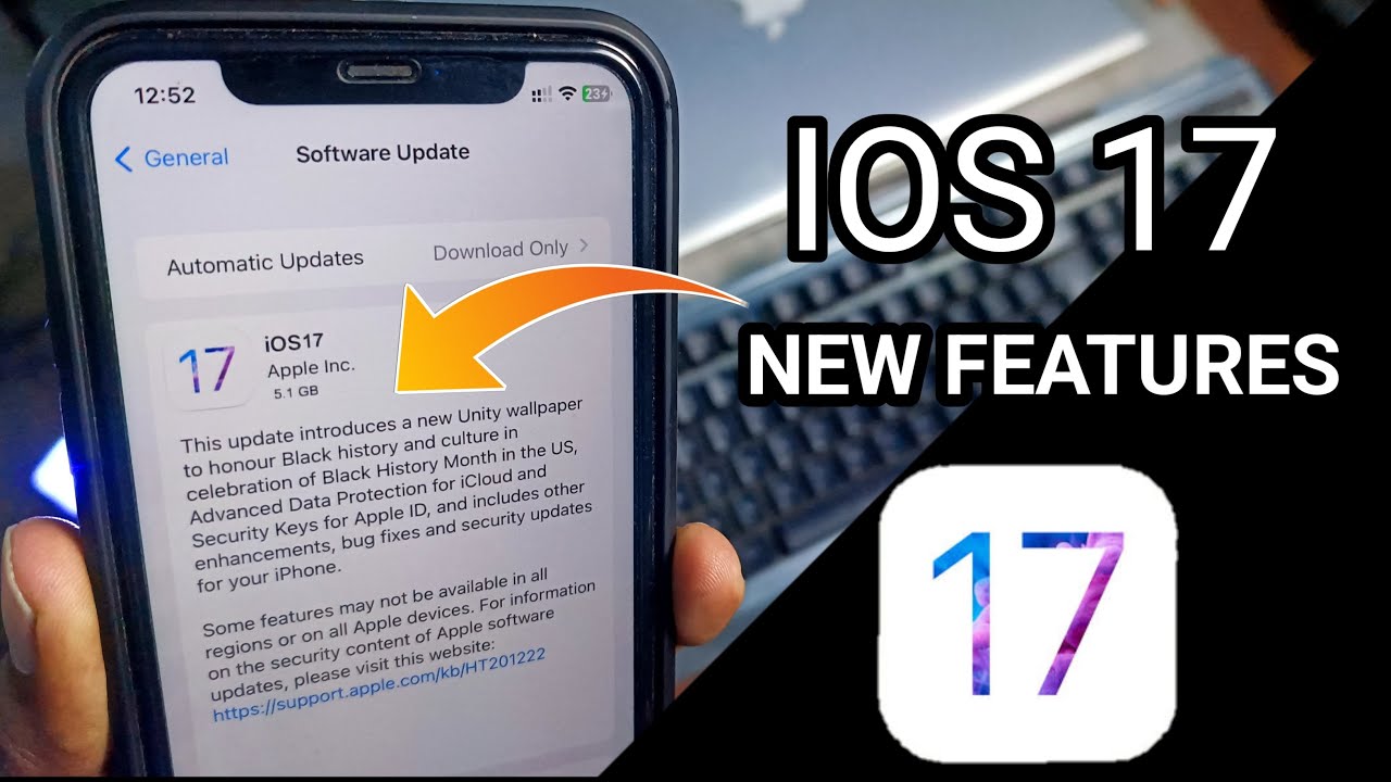 IOS 17 UPDATE NEW FEATURES || IOS 17 upcoming features || ios 17 ...