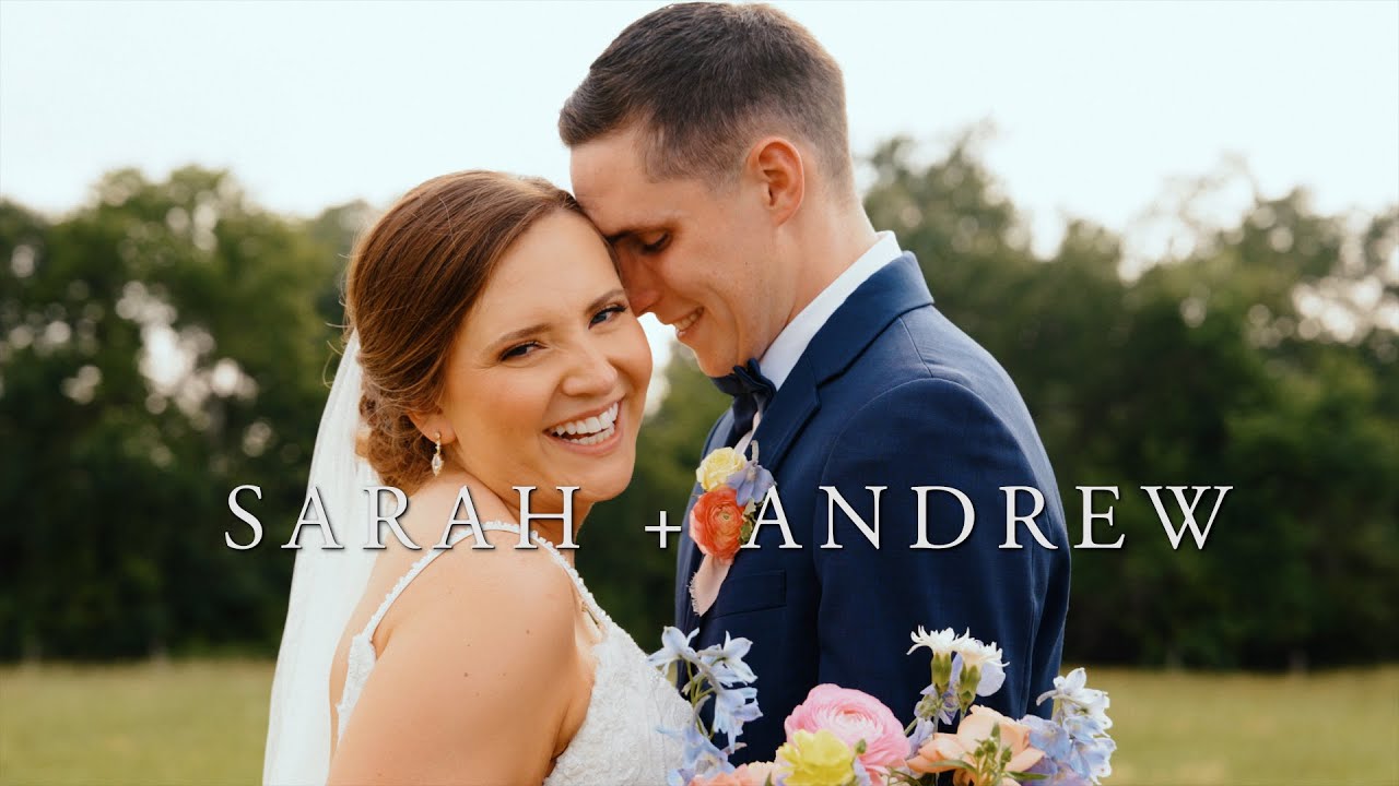 The Wedding of Sarah + Andrew at Deep in the Heart Farms in Brenham ...