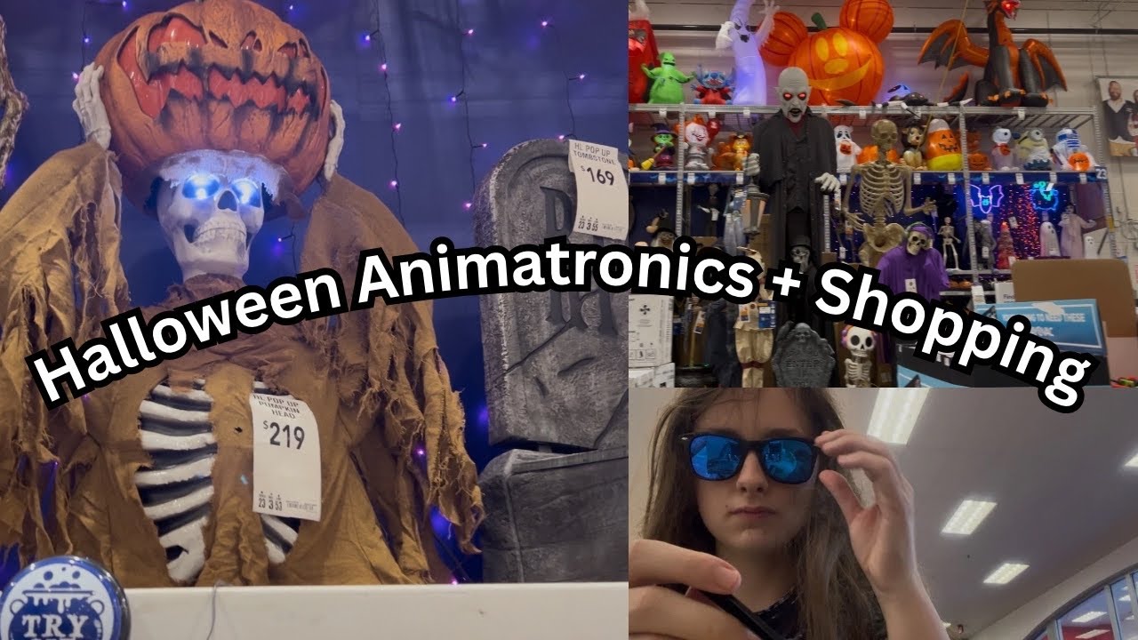 Lowes Animatronics Target and Hot Topic VLOG August 15, 2025 - YouTube