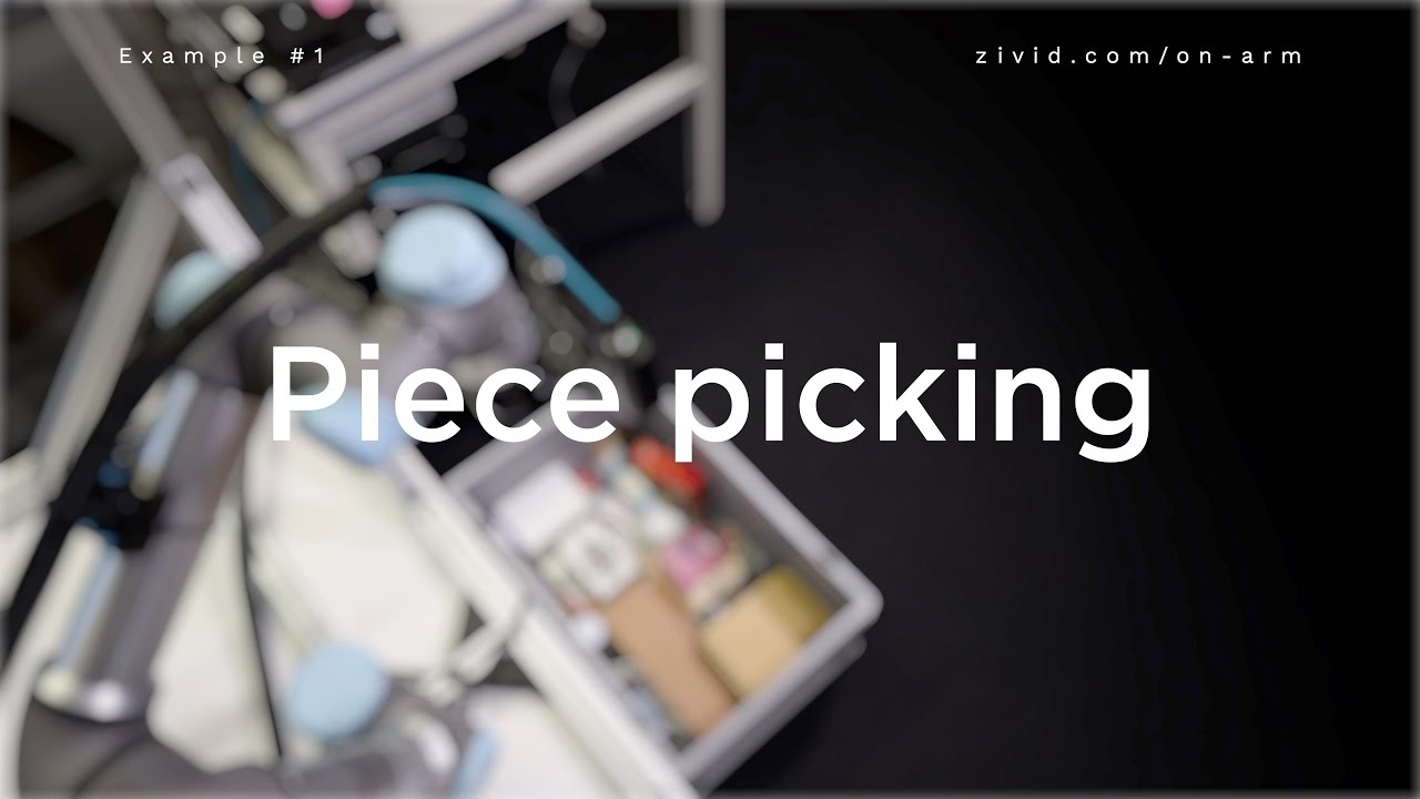 Piece Picking Robot Mounted 3D Camera Example By Zivid YouTube Piece Picking Robot Mounted 3D Camera Example By Zivid YouTube