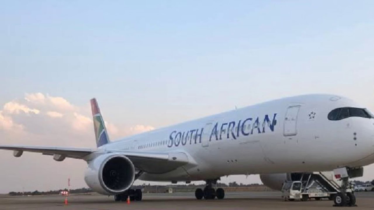 SAA receives first A350 and plans to introduce four - YouTube