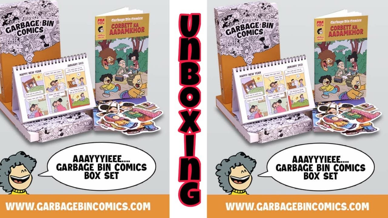 Garbage Bin Comics Unboxing | Product & Reviews | Box Set | Comic Books ...
