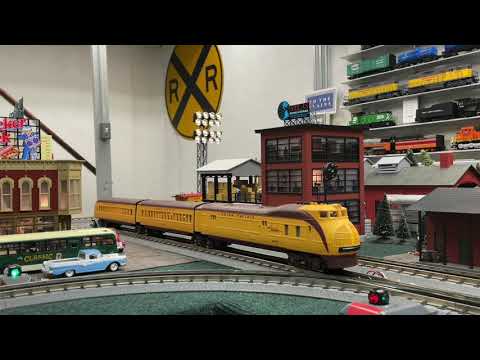 MTH Railking Union Pacific M-10000 Passenger Set - Proto Sound 2.0.