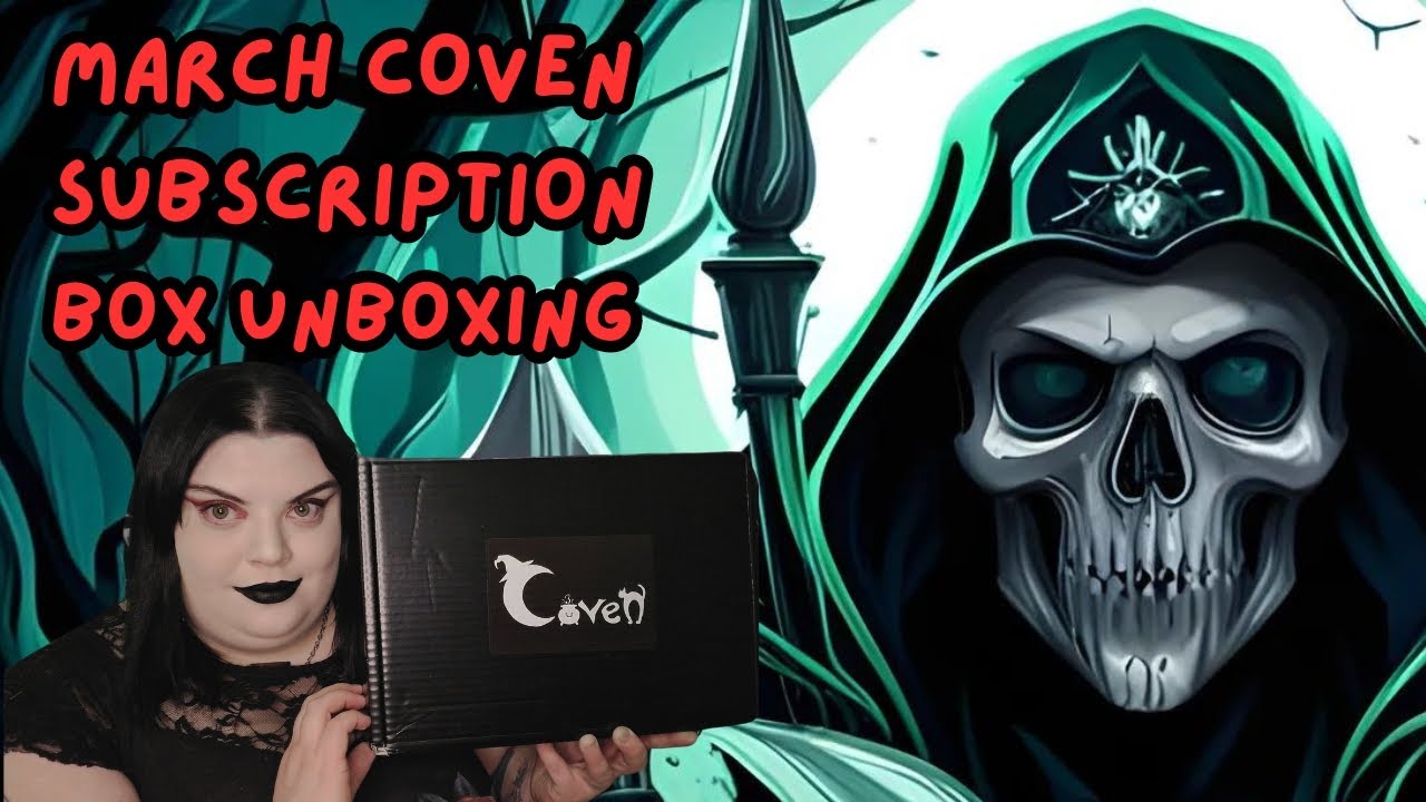 What's Inside The March Coven Subscription Box? - YouTube