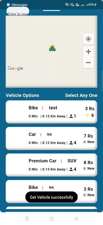 Uber Clone Customer Application Mobileappdev Flutter Programming Coding Flutterwithfun