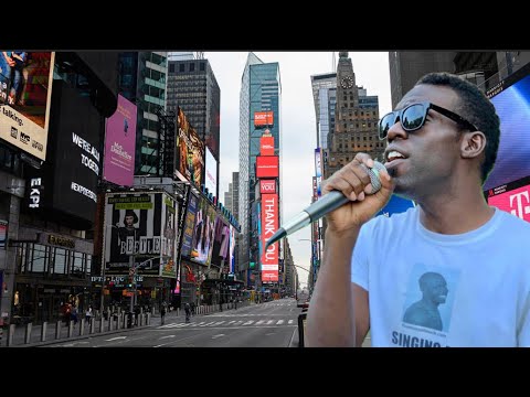 2 am at Times Square live Singing (part 1) - YouTube