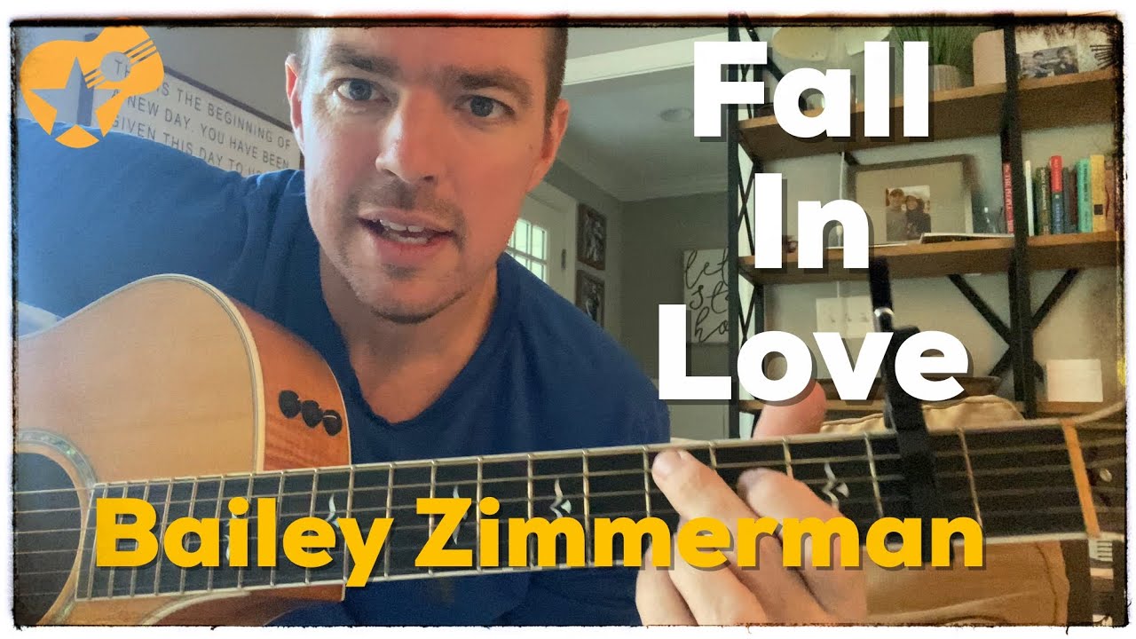 Fall in Love | Bailey Zimmerman | Beginner Guitar Lesson - YouTube