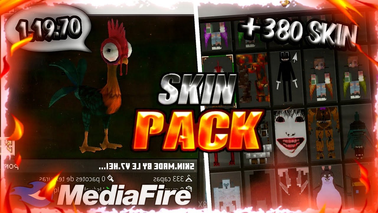 👉Saiu! PACK de SKINS 3D y 4D - MCPE 1.19.70 OFICIAL Y 1.19.80.21 BETA ...