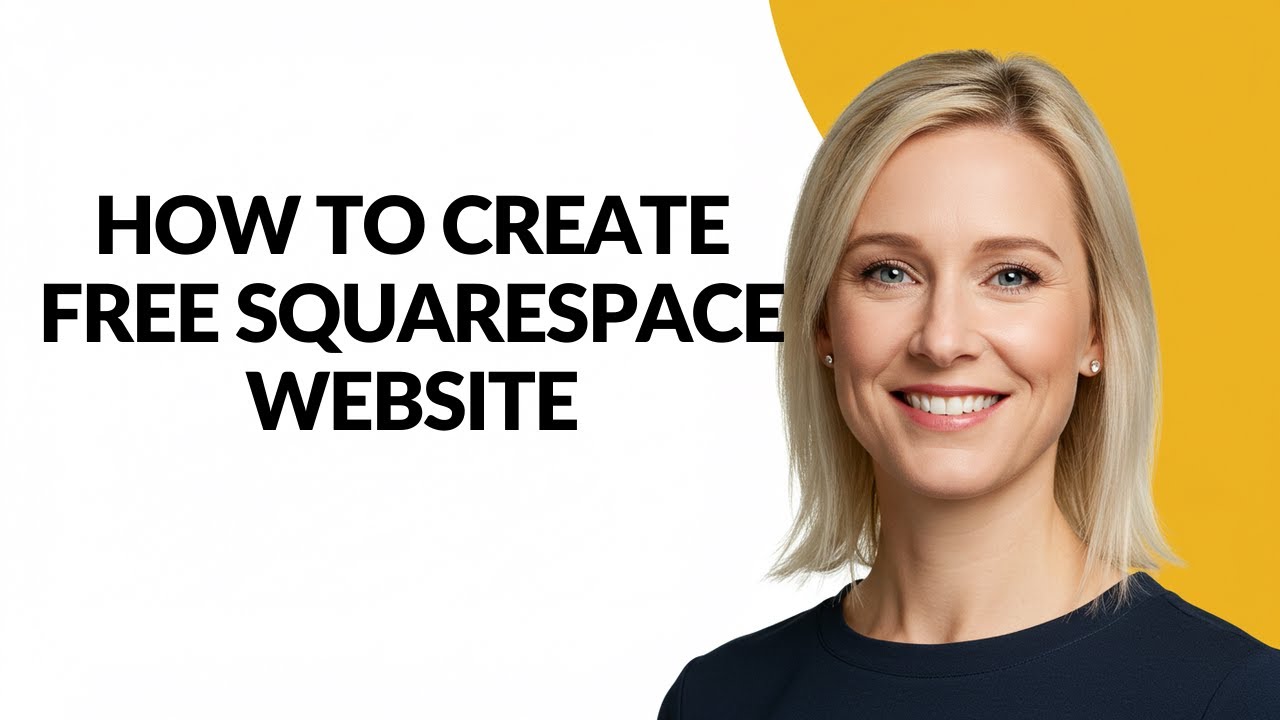 How to Create Free Squarespace Website - Julia'sTutorials - YouTube