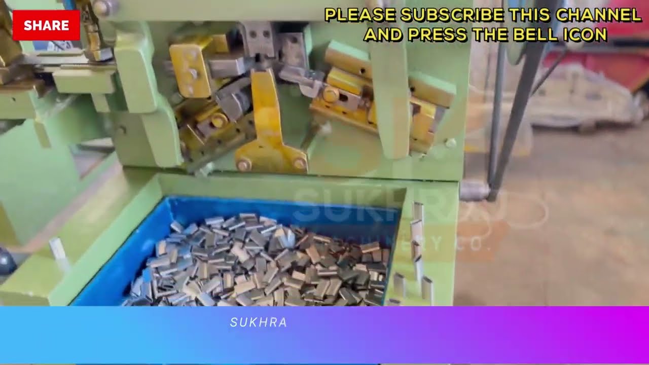 Fully Automatic Packing Clip Making Machine 😍| Low Cost Packing Clip ...