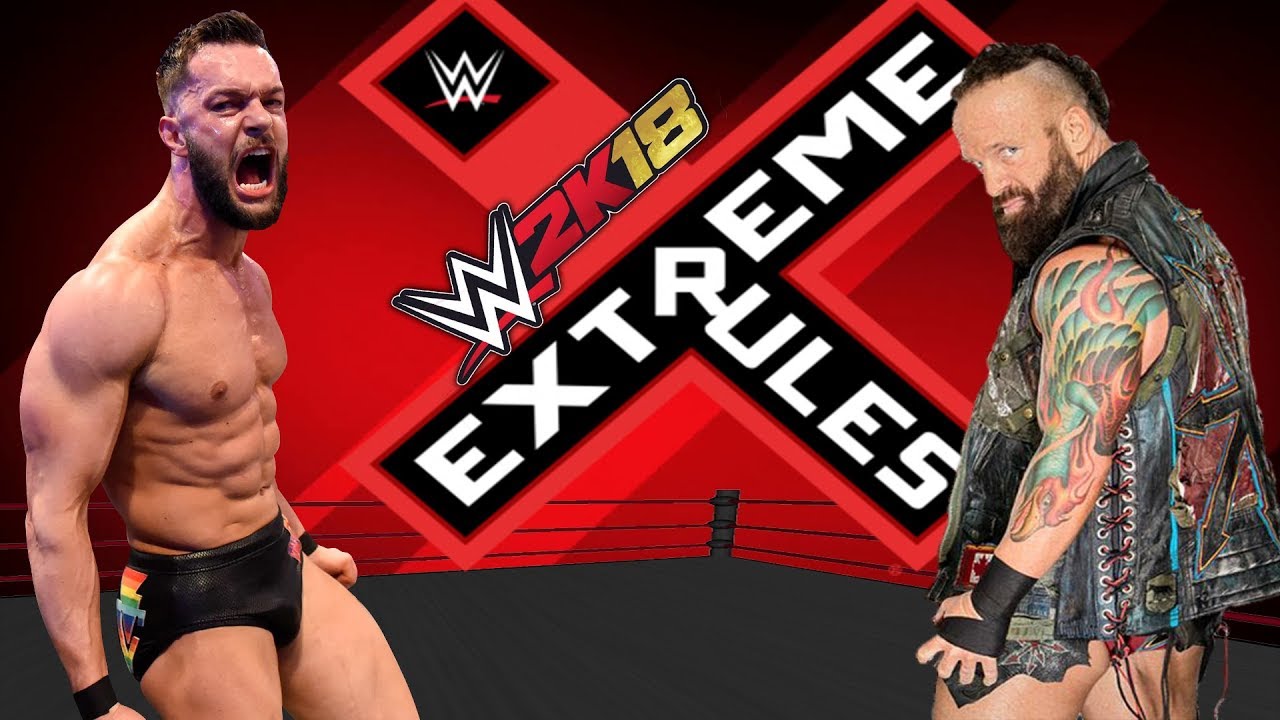 Wwe 2k18 Universe Mode Highlights Extreme Rules Youtube