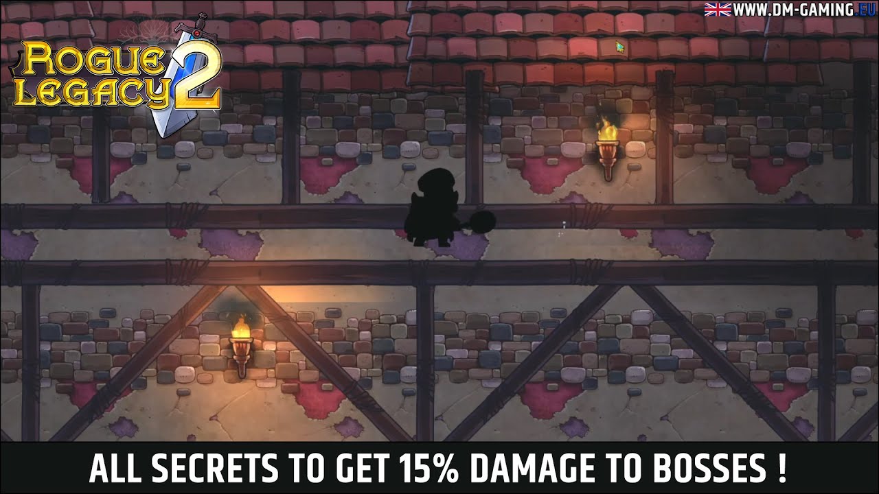All secrets 15% damage to bosses on Rogue Legacy ! - YouTube