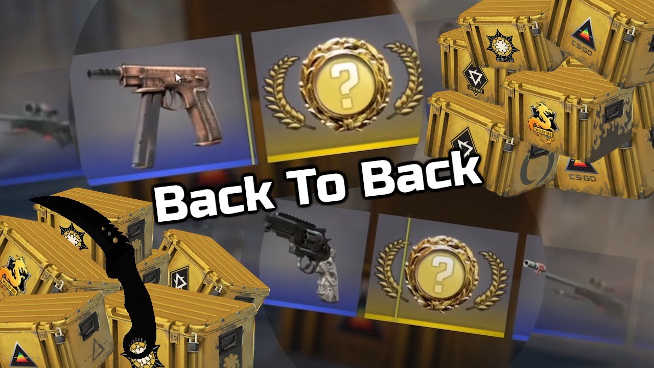 CS2 | Back to Back Knife Unboxing - YouTube