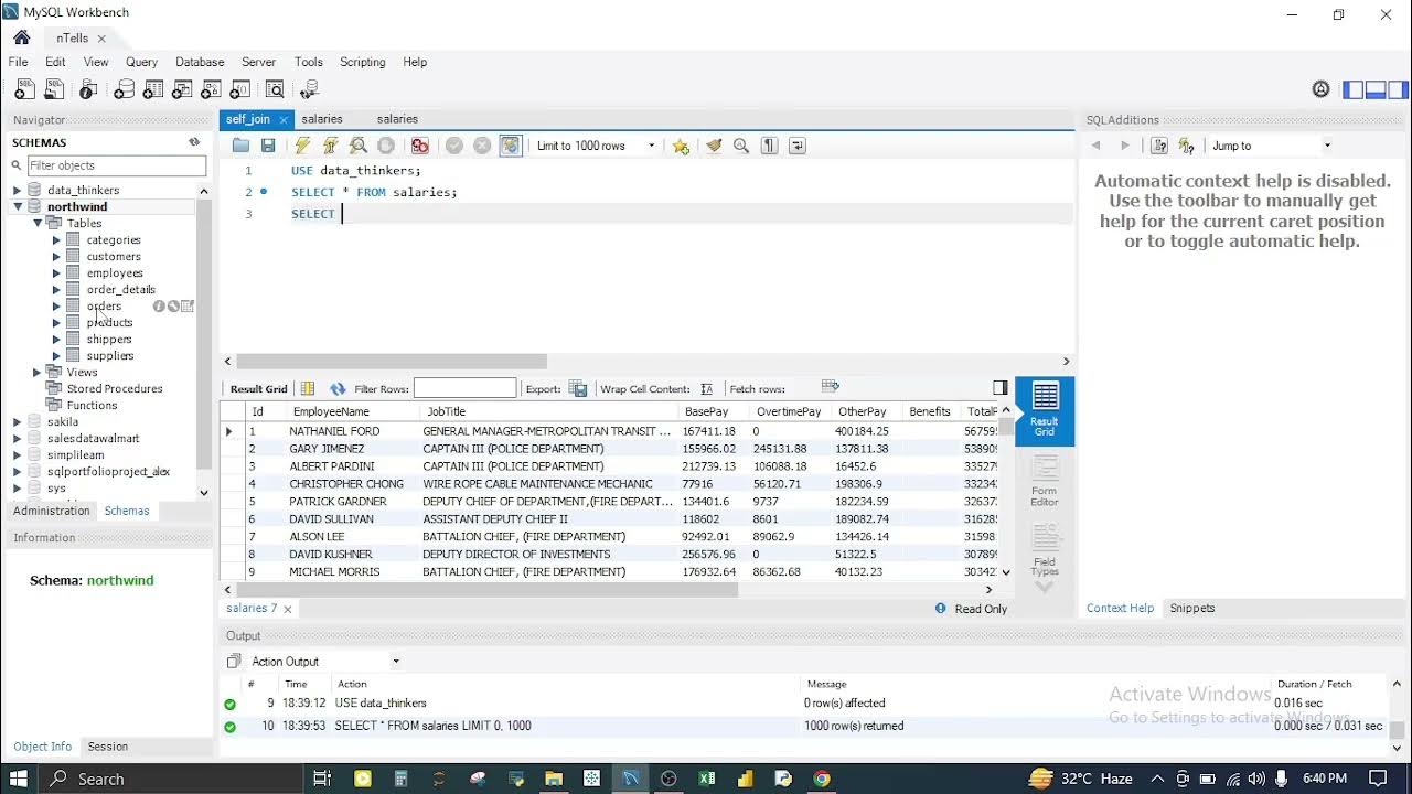 MySQL Select Statement - YouTube