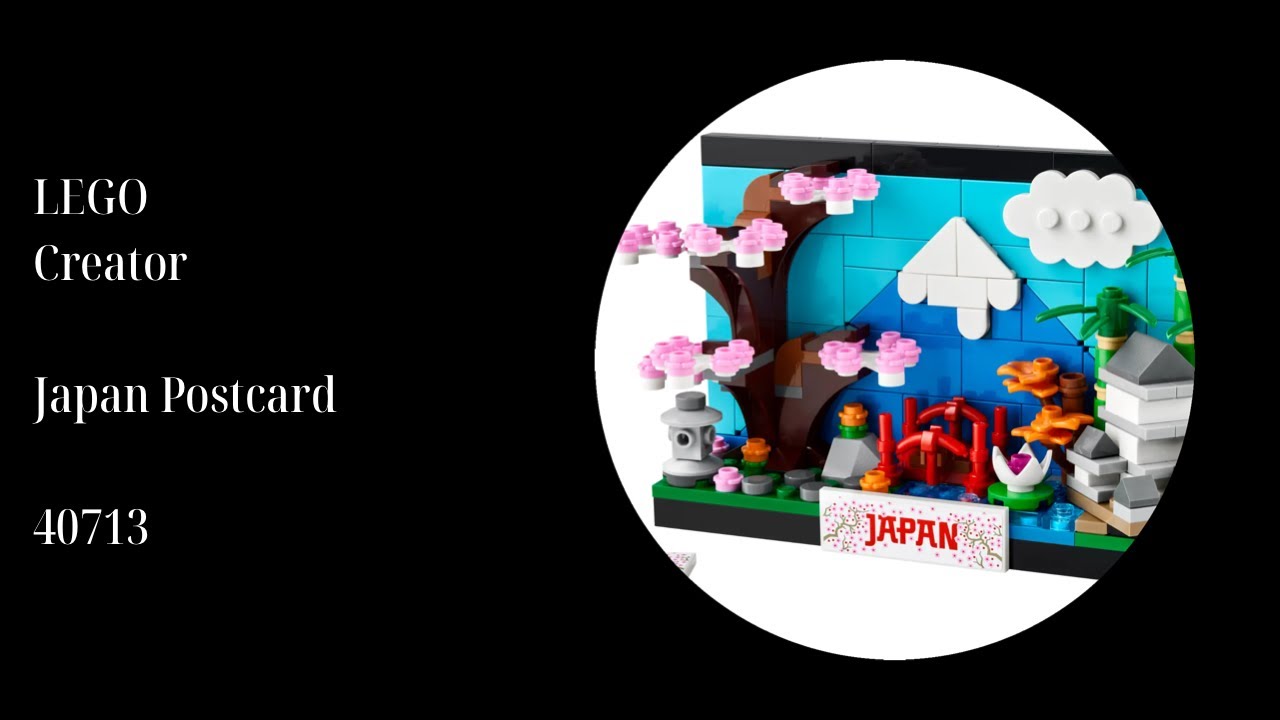 LEGO Creator — Japan Postcard (40713) - YouTube