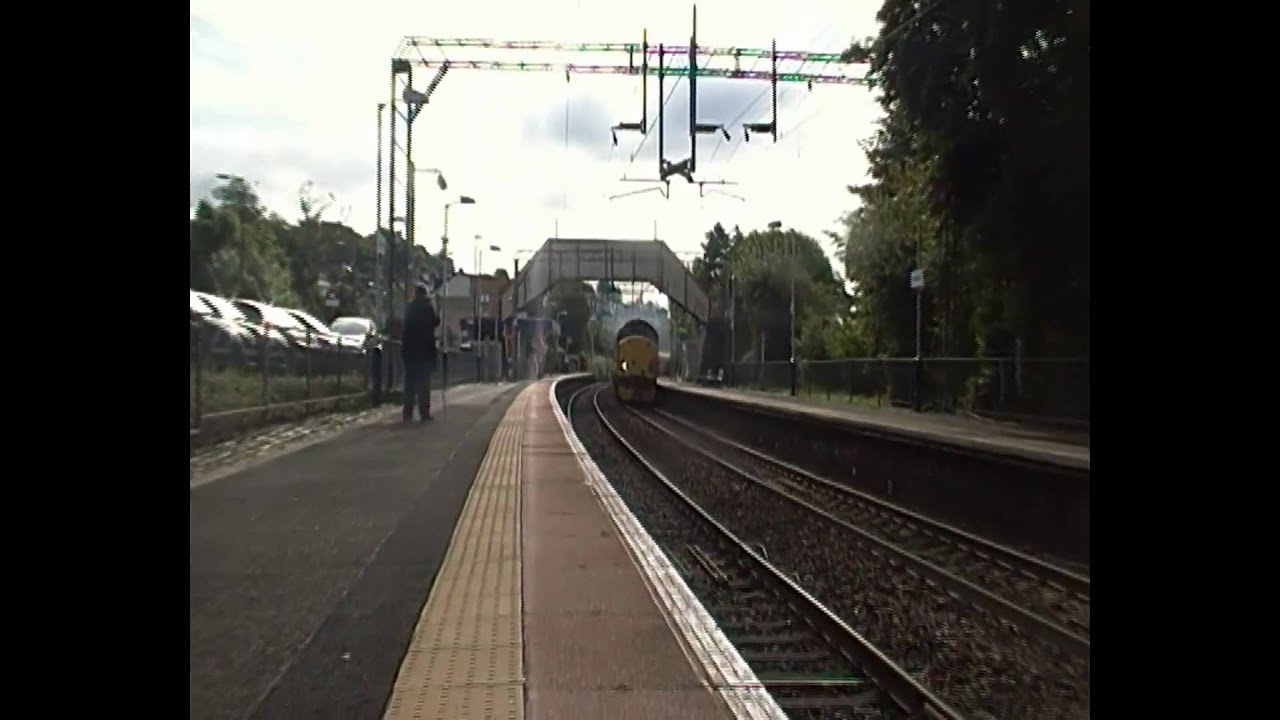 DRS Class 37s, 37602, 37423 & 37419, 1Z39 passing Westerton (19th ...