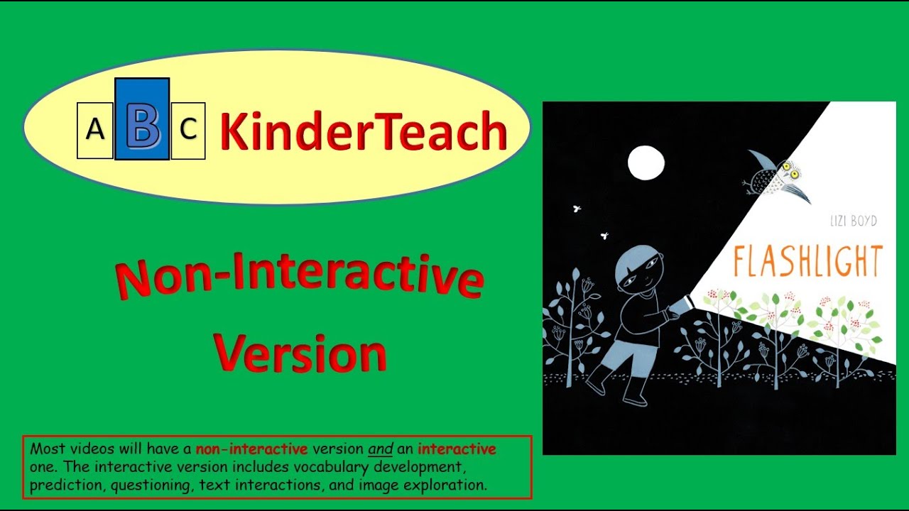 Flashlight -- Non-Interactive Read Aloud - YouTube