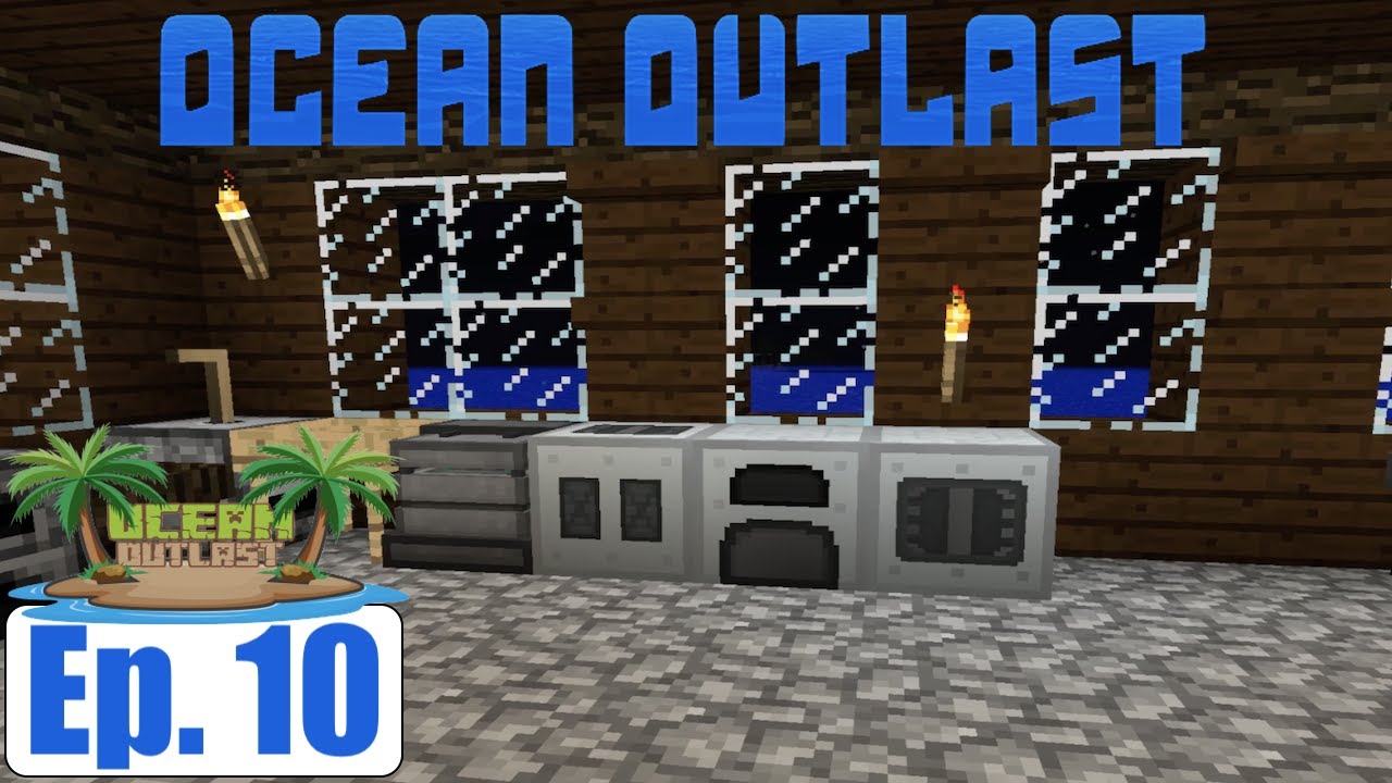 Ocean Outlast Expert - Ep. 10 - Starting IndustrialCraft2 - YouTube
