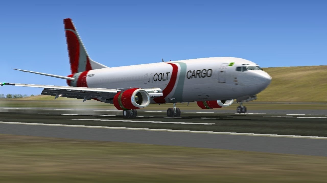 FS2004 | Pouso em Confins (SBCF) | Boeing 737-400 Colt Cargo - YouTube