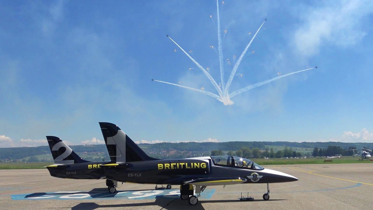 The Real Breitling L-39 Albatros and the RC Turbine Model Jet's ...