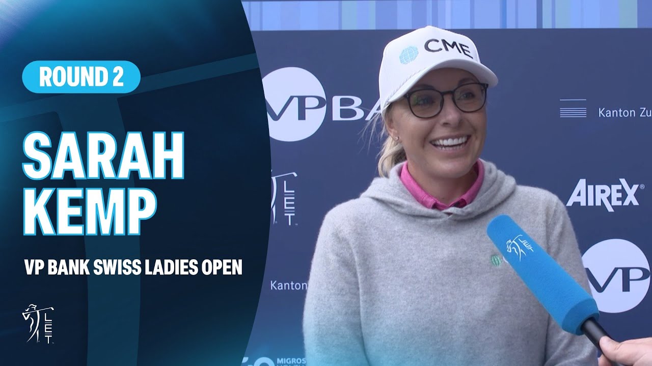 Sarah Kemp fires 66 (-5) on Friday | VP Bank Swiss Ladies Open - YouTube