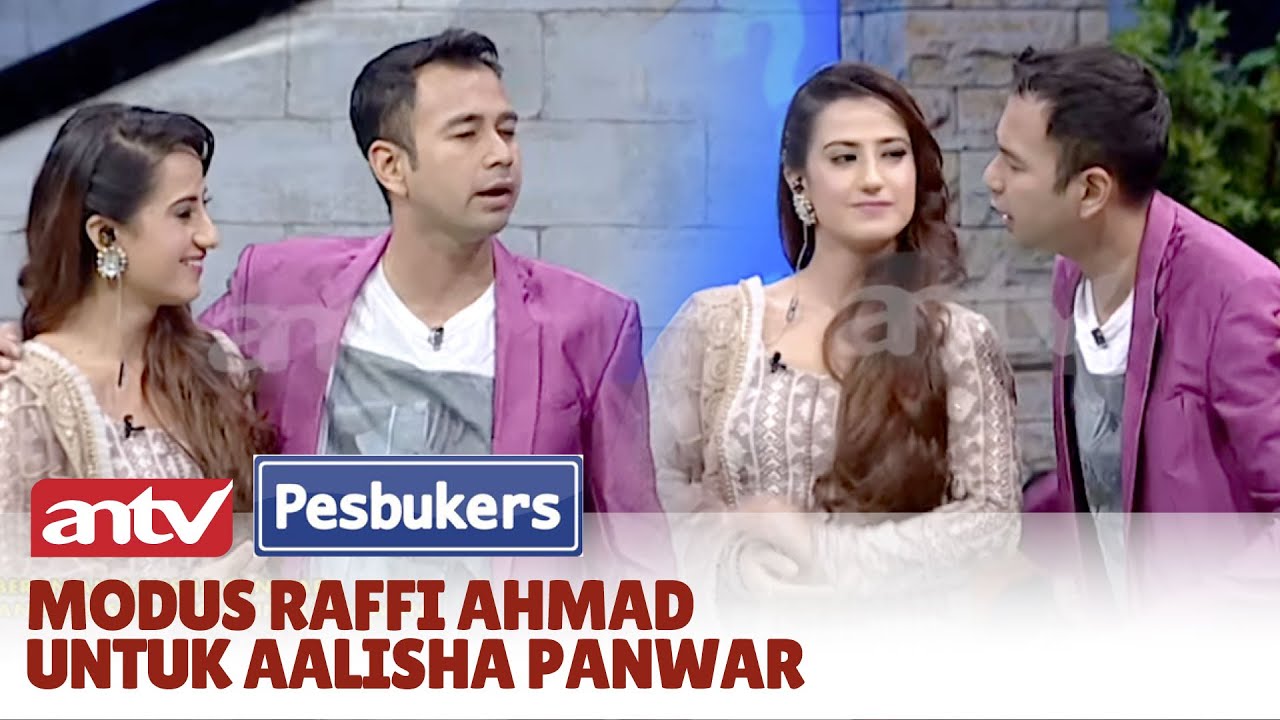 Raffi Ahmad Modusin Aalisha Panwar! | Pesbukers - YouTube