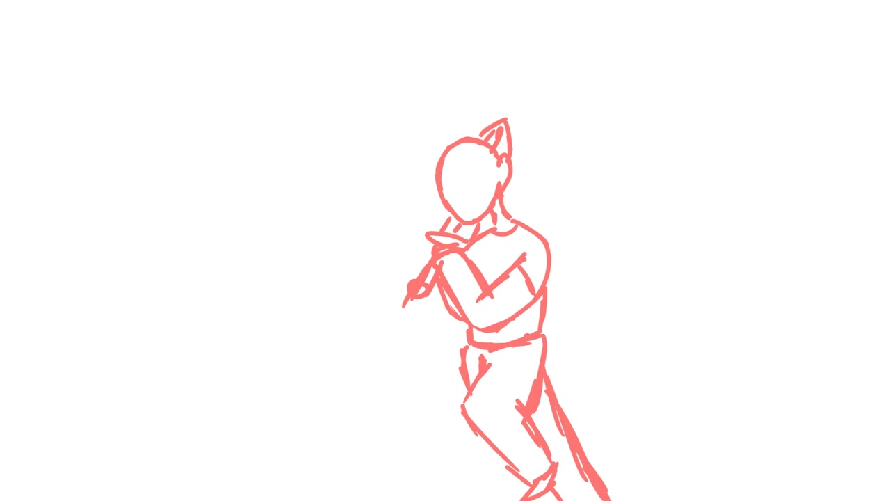 sword fight (animation test) - YouTube