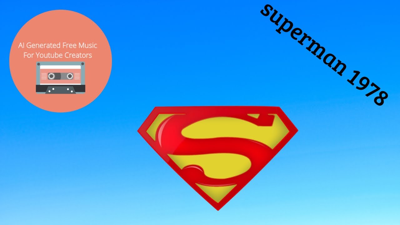 ORIGINAL free royalty music Inspired by SUPERMAN 1978 - YouTube