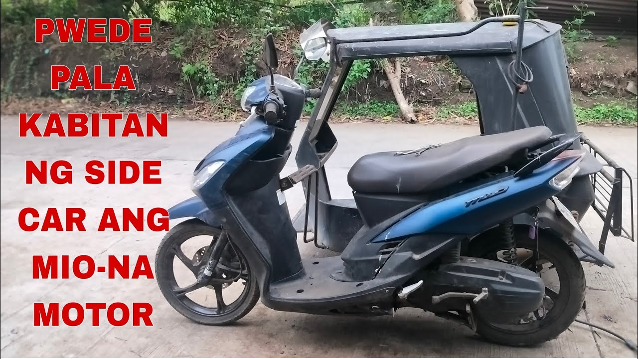 PAANO KABITAN NG SIDE CAR ANG MIO-NA MOTOR 🛵💯 - YouTube