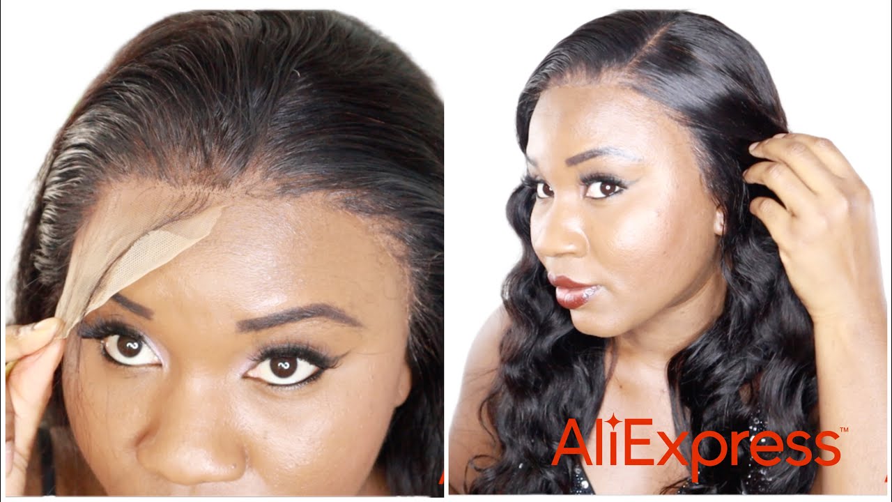 Only $74.76 AliExpress Lace front wig, NO BLEACHING. Aliexpress Black ...